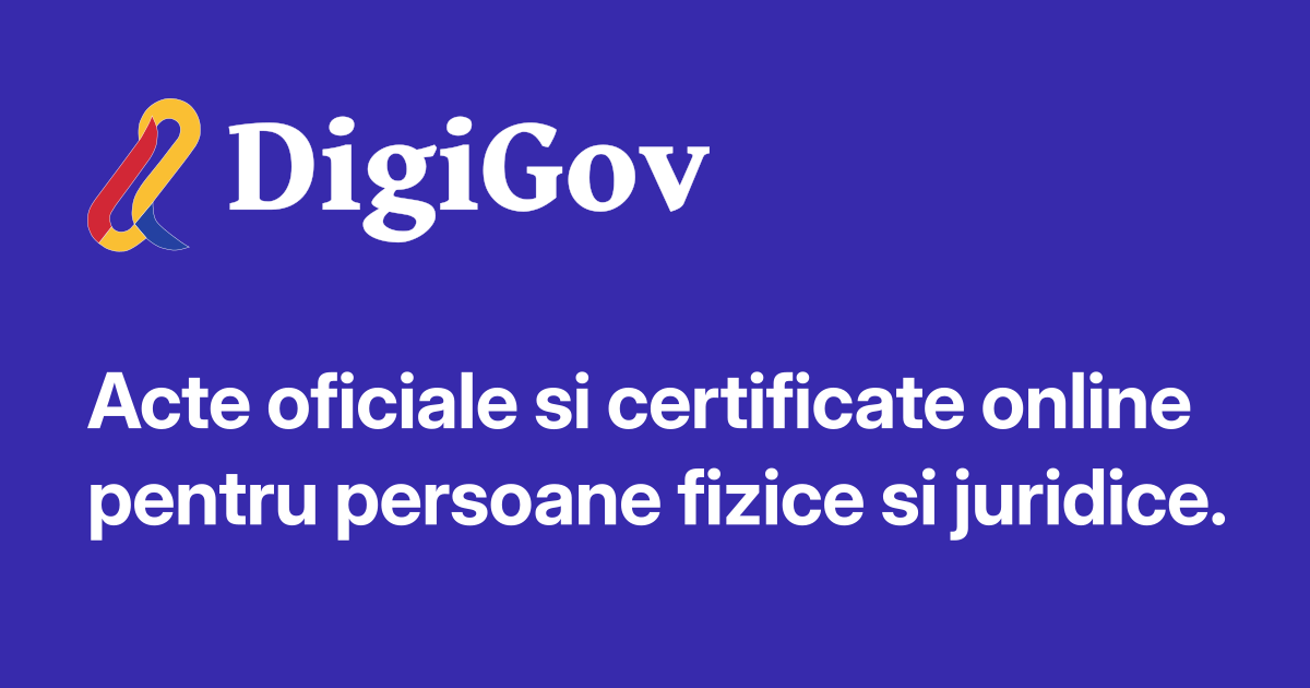 Extras de Carte Funciara Online - Document Oficial ANCPI | DigiGov